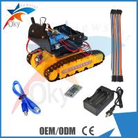 China Intelligent Electric Car Chassis Android Mobile Phone Controlled With Plastic Holder for sale
