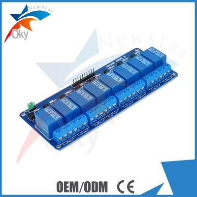 China 51 AVR MCU Arduino 8 Channel Relay Module DC 12V With Optocoupler for sale