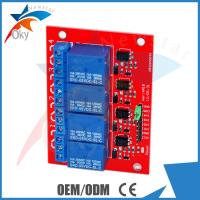 China 4 Channel Relay Module For Arduino 5V / 12V With 1 Year Warranty for sale