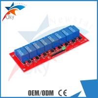 China 5V / 12V Arduino 8 Relay Module Control Board With Optocoupler Isolation for sale