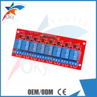 China 5V / 12V Arduino 8 Relay Module Control Board With Optocoupler Isolation for sale