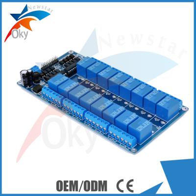 China 16 Channel Relay Module For Arduino 12v LM2576 Relay Plate With Optocoupler for sale