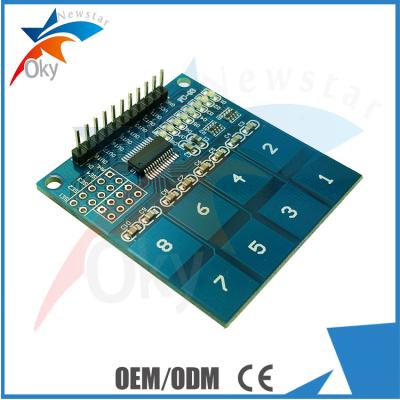 China Customized Module for Arduino , 8 Channel Capacitive Touch Button Switch for sale