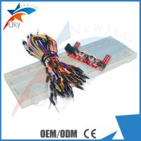 China 830 Points Breadboard + MB102 5V/3.3V Power Module+65 pcs Jumper Wire for Arduino for sale