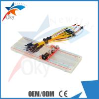 China 830 Points Breadboard + MB102 5V/3.3V Power Module+65 pcs Jumper Wire for Arduino for sale