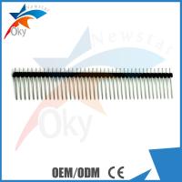 China Lenght 17MM Male Pitch Sensors For Arduino Single Row 1*40PIN Copper 10X 2.54MM for sale