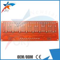China 8 Channel Arduino Relay Module DC5V / 12V / 24V With Optocoupler Isolate for sale