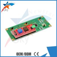 China Screen Display 1602 I2C Module For Arduino Yellow Green Backlight Red Board for sale