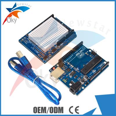 China Microcontroller Learning starter kit for Arduino with UNO R3 board and Breadboard for sale