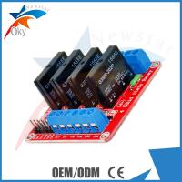 China SSR Solid-State Arduino Relay Module 4 Channel Low Level 5V DC for sale