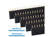 China Straight Single Row PCB Board Female Pin Header Strip Starter Kit For Arduino 120pcs for sale