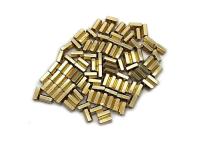 China Electronic Components Female Thread Brass Pillar Hexagon Nut 50 Piece M3 X 10 Mm for sale