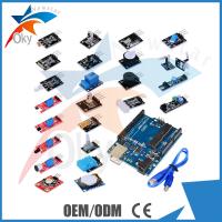 China New Electronics Arduino Starter Kit , DIY Geek Kit Color Led Sound for sale