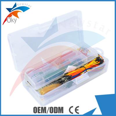 China Blue Red Yellow Arduino Starter Kit Electronics Fans With Led Carbon Film Resistance for sale