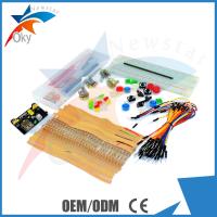 China Blue Red Yellow Arduino Starter Kit Electronics Fans With Led Carbon Film Resistance for sale