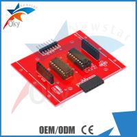 China 8 x 8 Dot Matrix Driver Module , 2 in 1 74HC595 Chip Red LED Display Board Kit for sale