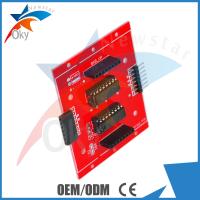 China 8 x 8 Dot Matrix Driver Module , 2 in 1 74HC595 Chip Red LED Display Board Kit for sale