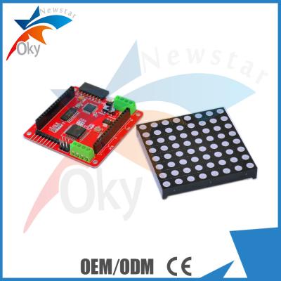 China 8 x 8 LED RGB Dot Matrix Module for Arduino AVR , Dedicated GPIO / ADC Interface for sale