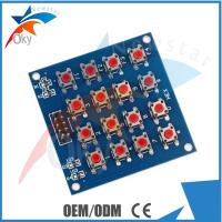 China 16  Keyboard PCB 4 x 4 LED Dot Matrix Module for Arduino , MCU / AVR / ARM Button Switch Panel Board for sale