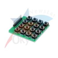 China 8 Pin 16 Keyboard PCB 4 x 4 Dot Matrix Module for Arduino MCU / AVR / ARM for sale