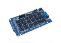 China Arduino Mega Shield V1.0 V2.0 MEGA 2560 Support IIC Robot Parts Mega2560 Sensor Shield for sale