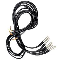 China 1M DS18B20 Waterproof Water Temperature Sensor Digital Stainless Steel Tube Thermal Probe Thermistor Temperature Control for sale