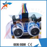 China 4WD Car Ultrasonic Line track Obstacle Avoidance Anti drop Smart Car Robot Kit for sale