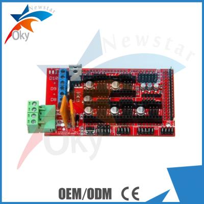 China Reprap Mendel Prusa RAMPS 1.4 3D Printer Control Board Fits 5 Pololu Stepper Driver Board for sale