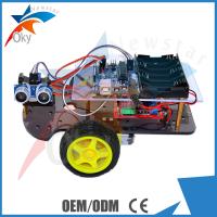 China DIY 2WD Smart Toy Arduino Car Robot Chassis HC - SR04 Ultrasonic Intelligent Car for sale
