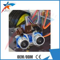 China DIY 2WD Smart Toy Arduino Car Robot Chassis HC - SR04 Ultrasonic Intelligent Car for sale