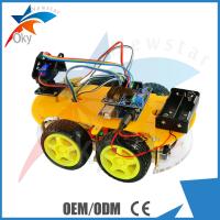 China 4WD DIY Bluetooth Multi Function Smart Intelligent Robot Tracking Obstacle Avoidance Car Kit for sale