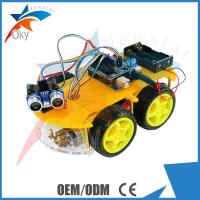 China 4WD DIY Bluetooth Multi Function Smart Intelligent Robot Tracking Obstacle Avoidance Car Kit for sale