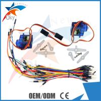 China 70pcs Breadboard Dupont Jumper Wires UNO R3 Nylon PTZ 9G Servo motor Arduino Starter Kit for sale