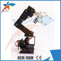 China 6DOF Clamp Claw Mount Arduino DOF Robot Aluminium Rotating Mechanical Robotic Arm for sale