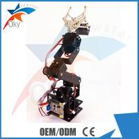 China 6DOF Clamp Claw Mount Arduino DOF Robot Aluminium Rotating Mechanical Robotic Arm for sale