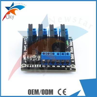China 2A 4 Channel Solid State 5v Arduino Relay Module High Level Trigger for sale