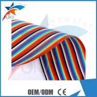 China 1 Pin-1 Pin Female To Male Jumper Wires For Arduino , 40pcs In Row Dupont Cable 20cm for sale