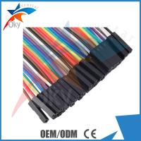 China 20cm Solderless Arduino Breadboard Jumper Wires Male To Female , 40pcs 1P-1P Pin for sale
