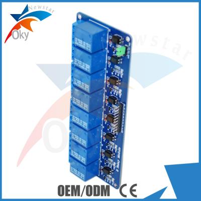 China 5V / 9V / 12V / 24V 8 Channel Relay Module for Arduino , arduino relay module for sale