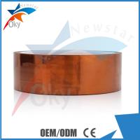 China 20mm 33m 100ft Polyimide Tape High Temperature Heat Resistant Adhesive Film for sale