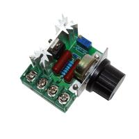China 2000W 220V AC SCR Electric Voltage Regulator Motor Speed Control Controller for sale