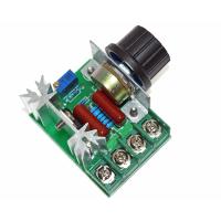 China 2000W 220V AC SCR Electric Voltage Regulator Motor Speed Control Controller for sale