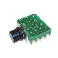 China 2000W 220V AC SCR Electric Voltage Regulator Motor Speed Control Controller for sale