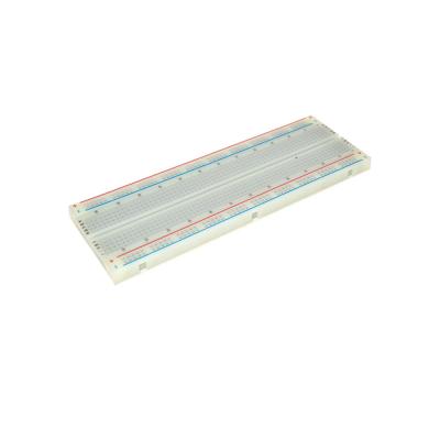 China Arduino 830 Point Solderless Bread Board , Self Adhesive Electronic Breadboard for sale