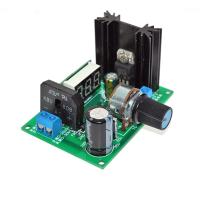 China LM317 Sensors For Arduino Power Voltage Regulator Step down Power Module + LED Voltmeter for sale