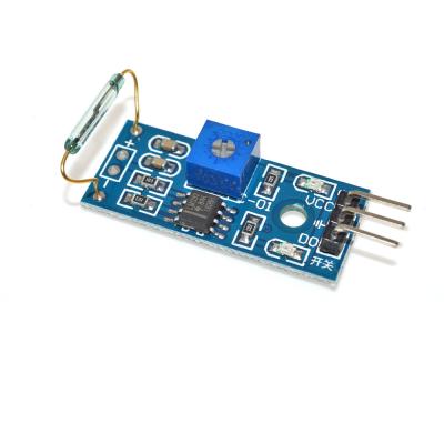 China 1.5 M Reed Sensor Module Magnetic 3.3 V-5 V Reed Switch Sensors For Arduino for sale