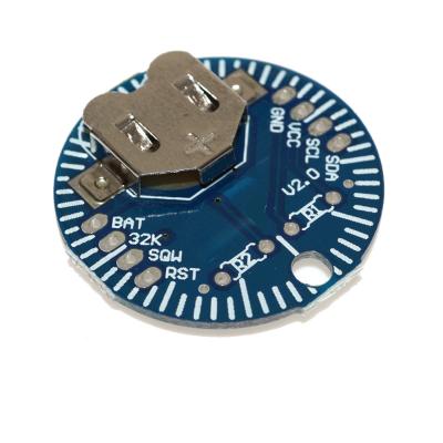 China Real Time Blue Clock Module DS3231SN ChronoDot V2.0 I2C Diameter 3CM for sale