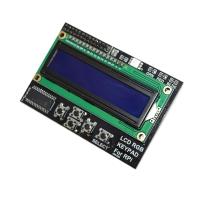 China Blue Screen LCD 1602 RGB Keypad Shield for RPI 1602 LCD Display Module for sale
