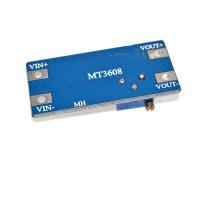 China DC 28V Blue Color Adjustable DC-DC Voltage Step Up Boost MT3608 Converter Module For Arduino Factory Outlet for sale