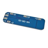 China Factory Outlet Blue Color 10A Charger Protection Board For 18650 Li-ion lithium Battery Cell Weight 15g for sale